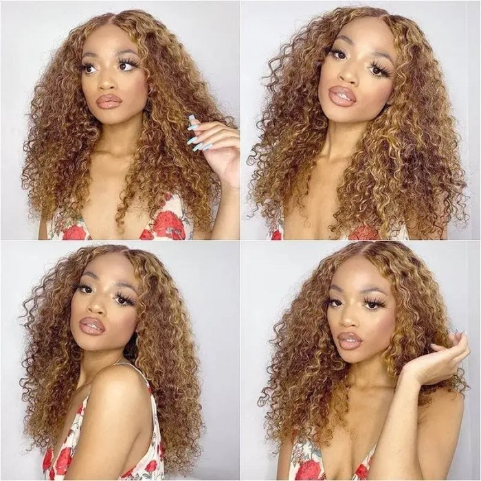 Honey Blonde Wig